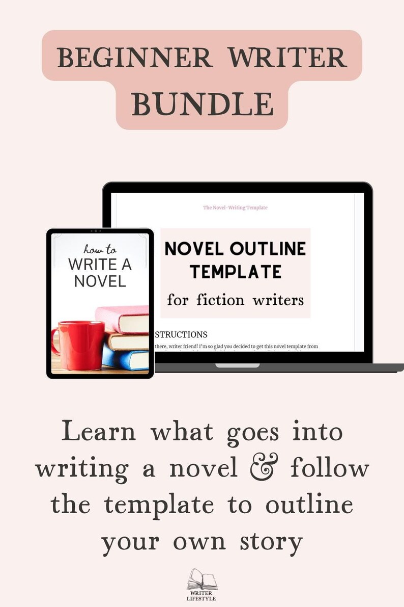 Learn How to Write a Novel, PDF Guide and Google Docs Template for ...