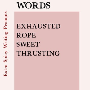 Spicy Writing Prompts and Adult Story Ideas (PDF) - Etsy UK