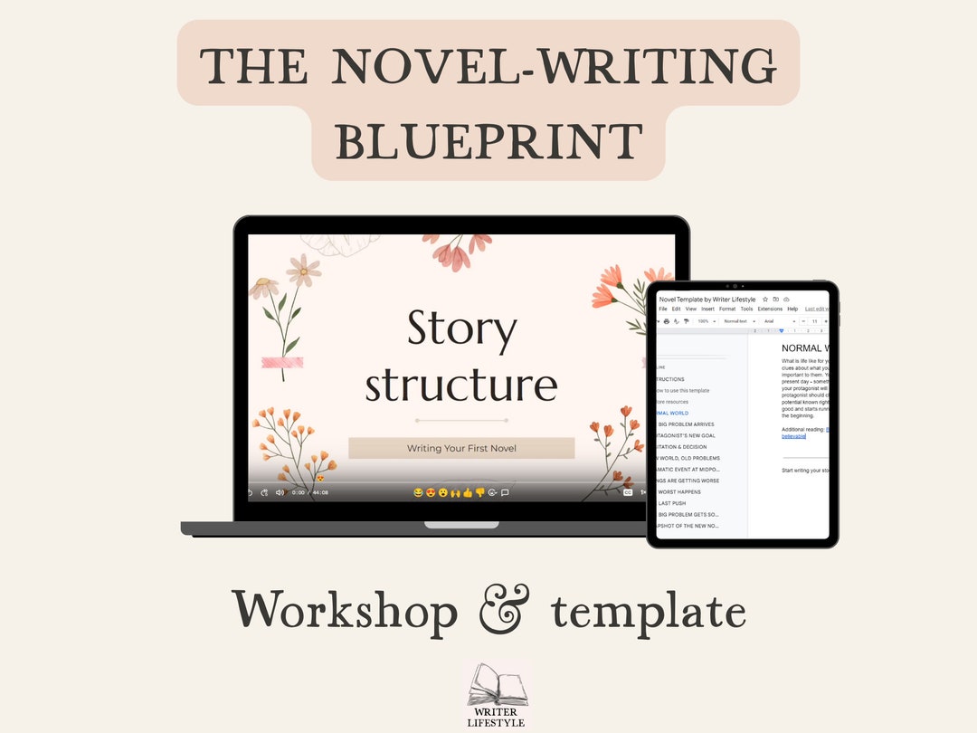 Novel Writing Blueprint, Story Structure Video Workshop and Novel ...