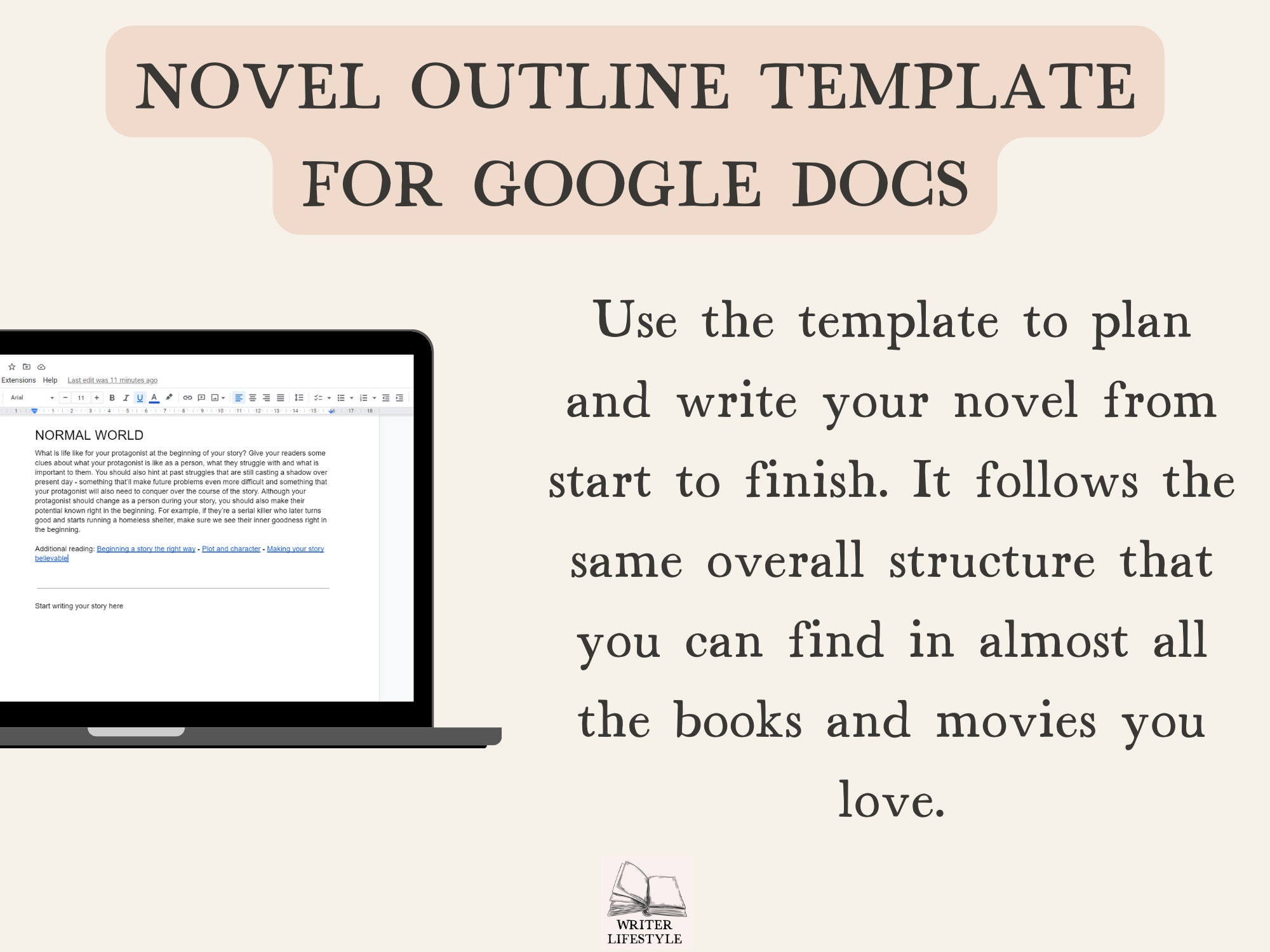 Novel Writing Blueprint, Story Structure Video Workshop and Novel ...