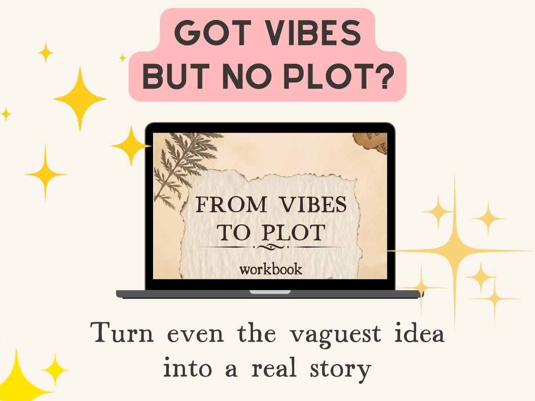 Story Plotting Workbook, No Plot Just Vibes, How to Write a Story ...