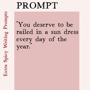 Smutty Romance Bundle, Steamy and Extra Spicy Writing Prompts PDF ...