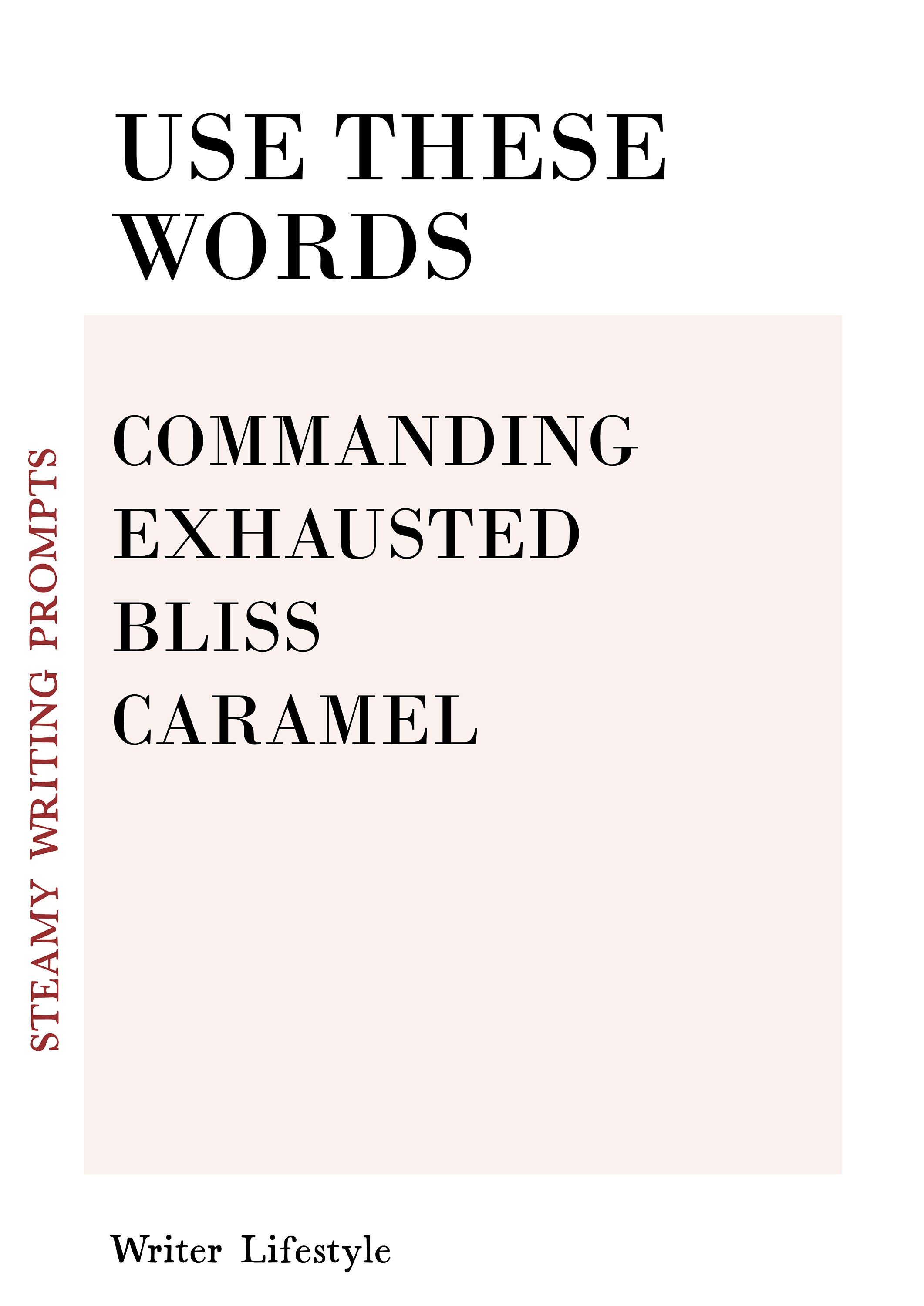 Steamy Romance Writing Prompts, Romantic Writing Inspiration for Adult ...