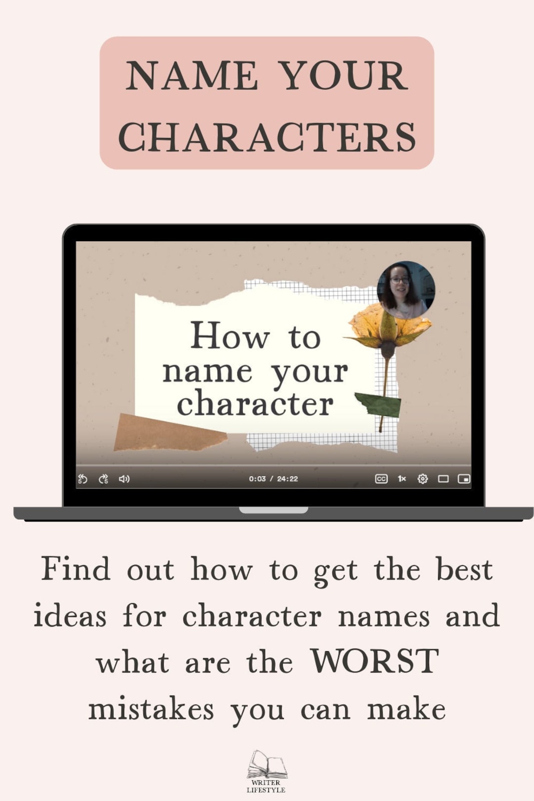 How to Name Your Characters, Creative Writing Video Workshop, Character ...