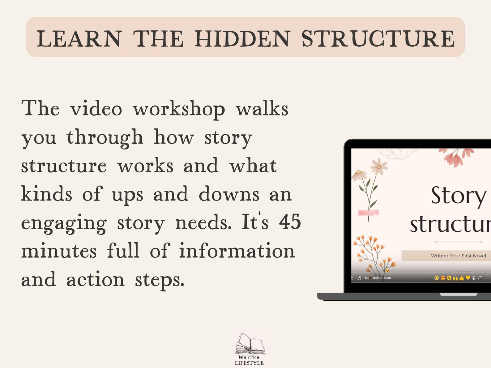 Novel Writing Blueprint, Story Structure Video Workshop and Novel ...