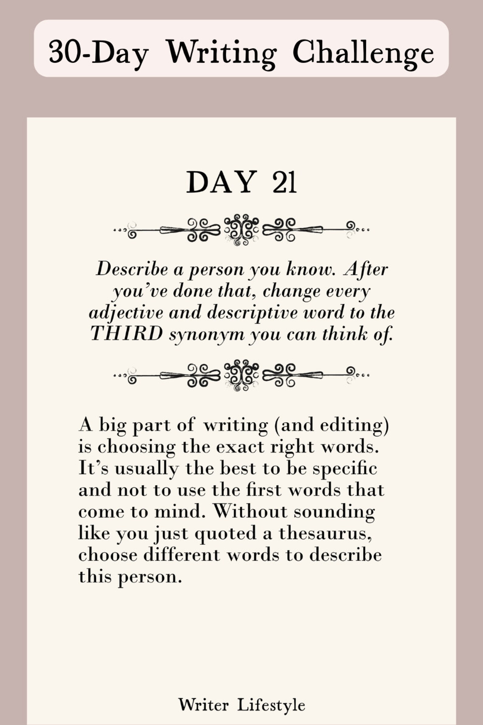 30 Day Writing Challenge With Workbook Daily Creative Writing - Etsy UK