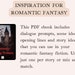Romantasy Writing Prompts, Story Starters for Romantic Fantasy Fiction ...