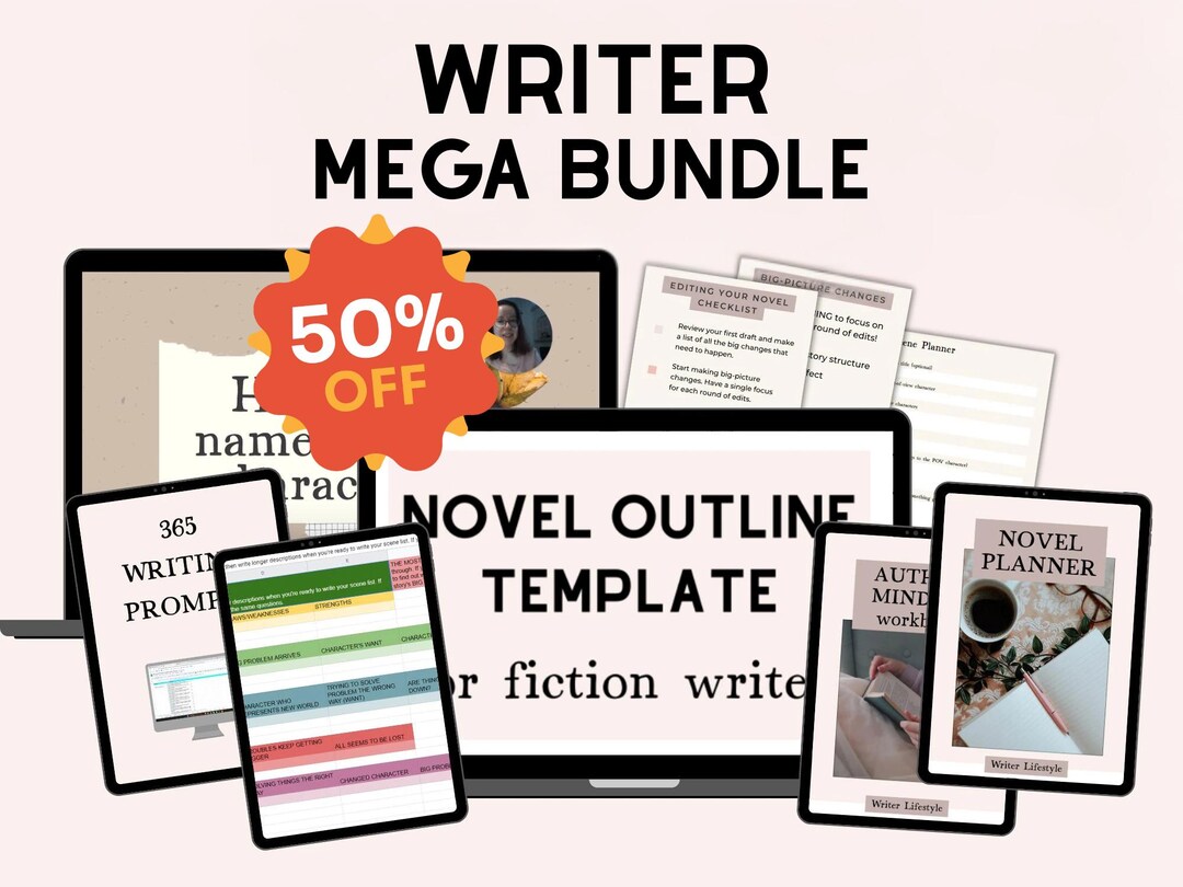 How to Write a Book MEGA BUNDLE With Guides, Templates and Workbooks - Etsy