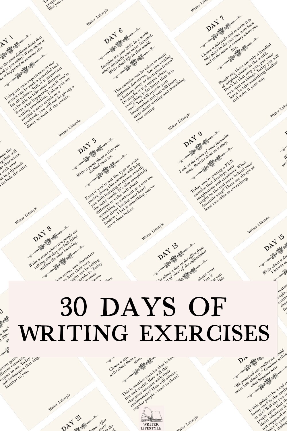 30 Day Writing Challenge With Daily Creative Writing Prompts, Book ...