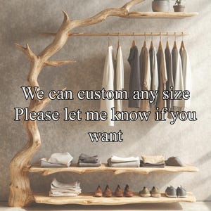 Rustic Standing Coat Rack Wall Clothes Rack Tree Branch Coat Rack Wall ...