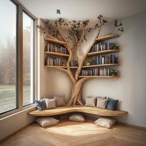 Etsy corner bookcase store