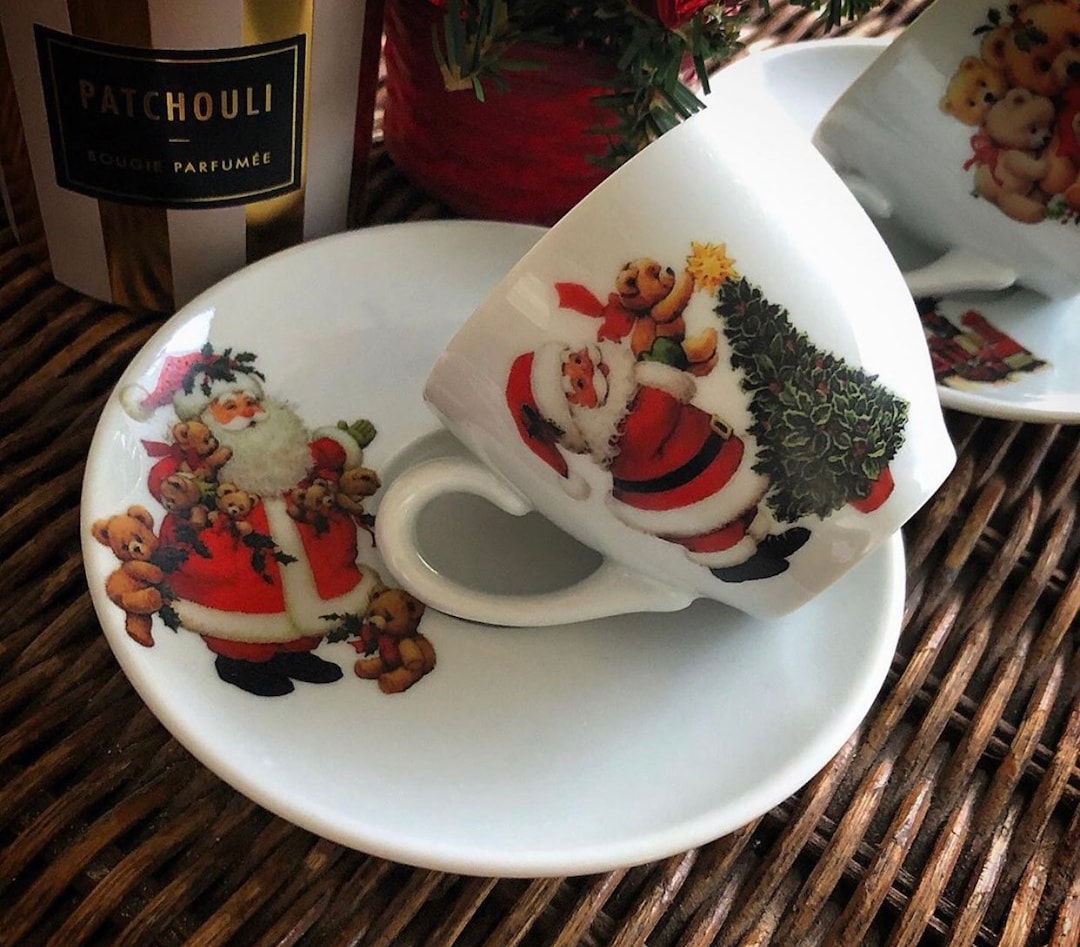 Santa Claus Christmas Coffee Cup - Etsy