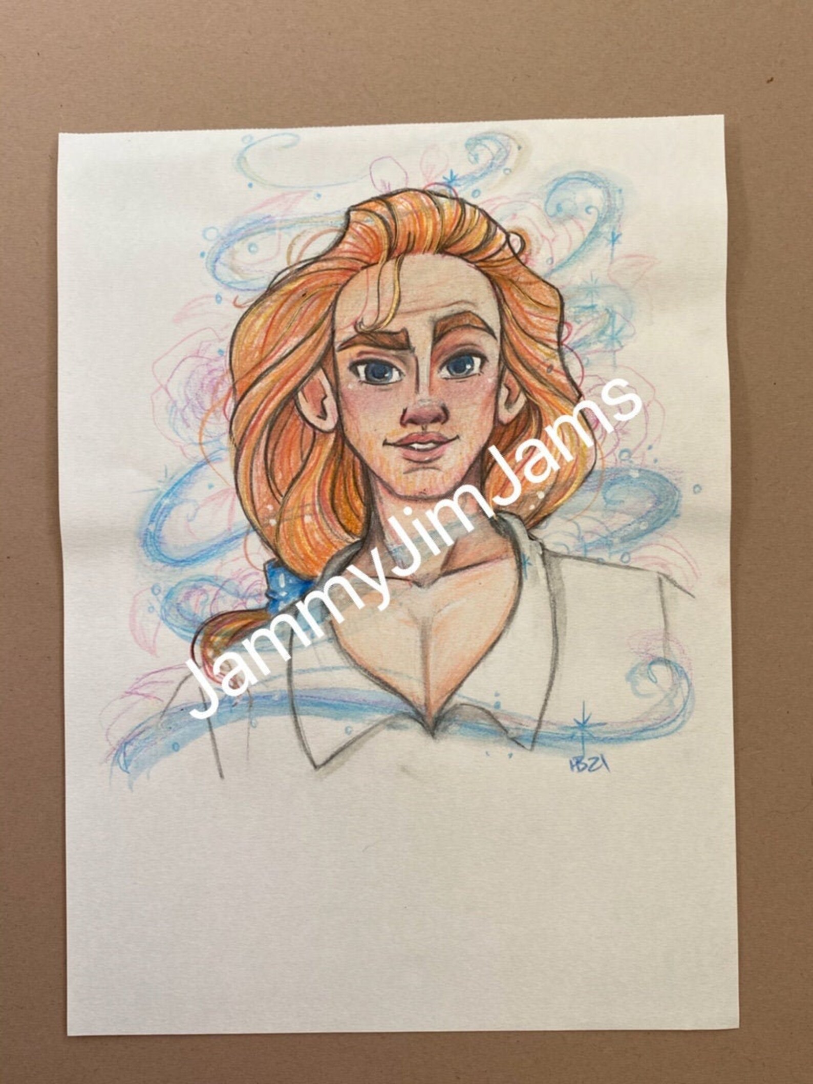 Original Artwork Beast in Human Form - Etsy