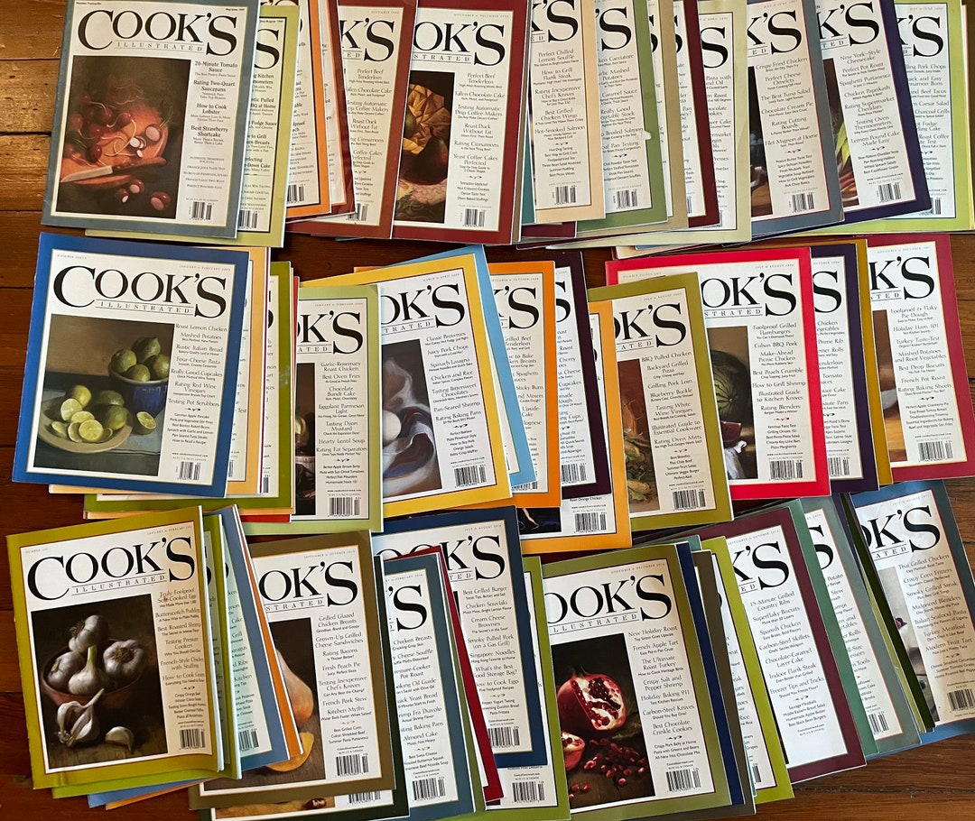 Cooks Illustrated Magazines 2001 Through 2017 Your Choice - Etsy