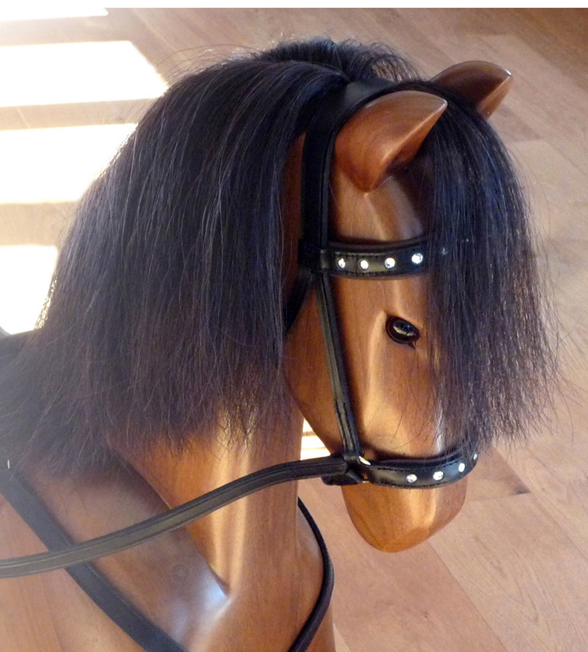 Large, Very High-quality Rocking Horse on Rocking Runners or an ...