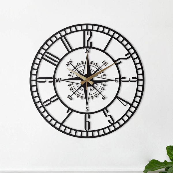 Nautical Wall Clock - Etsy