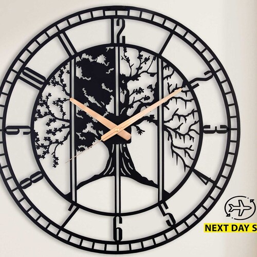 Tree of Life Clock - Etsy