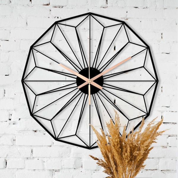 Metal Clock - Etsy