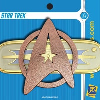 Magnetic Captain Rank Pips From Star Trek: Picard 2020 - Silver Rounded ...