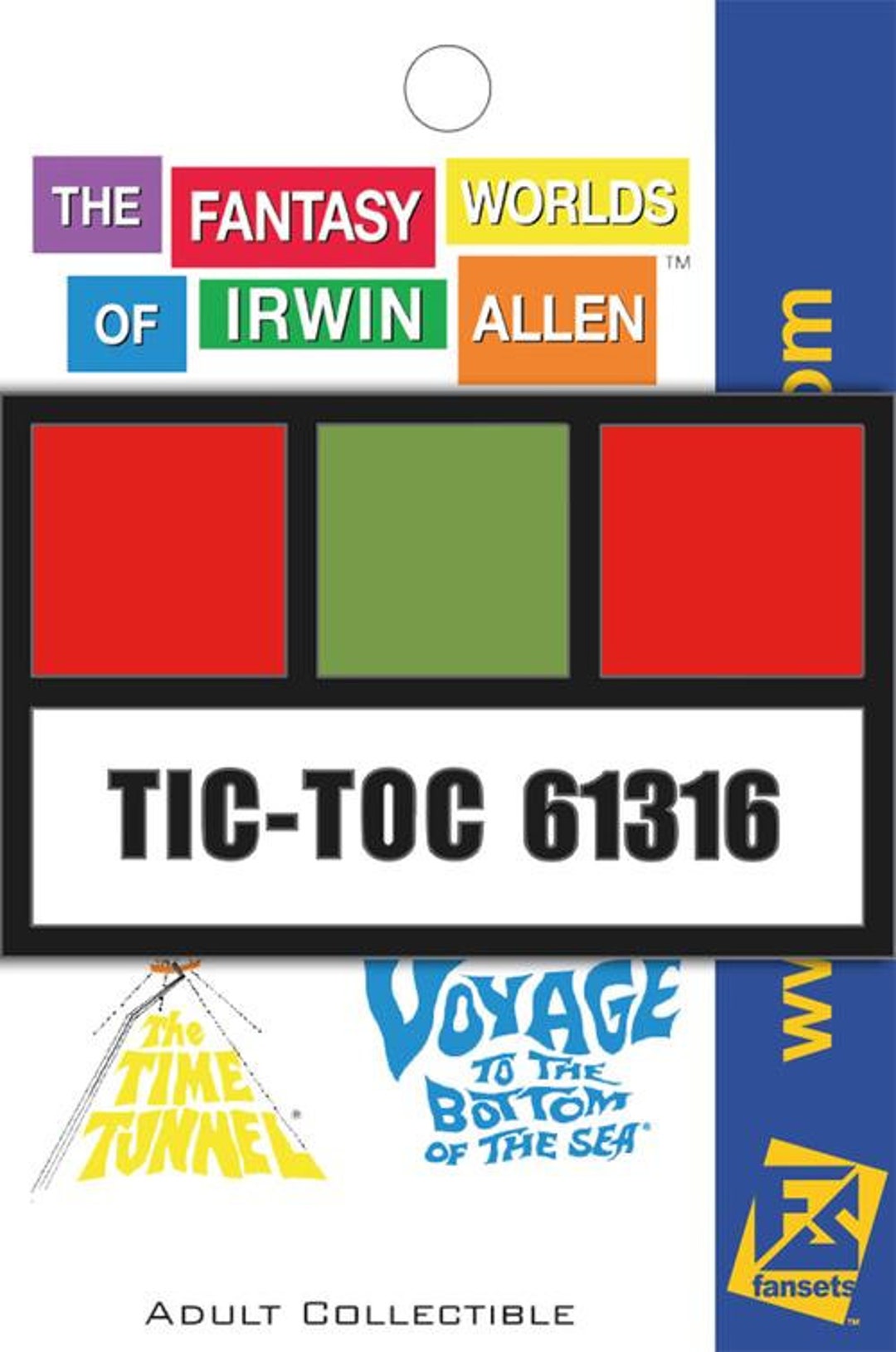 Irwin Allen's Project Tic-toc Employee Badge Pin the Time Tunnel - Etsy