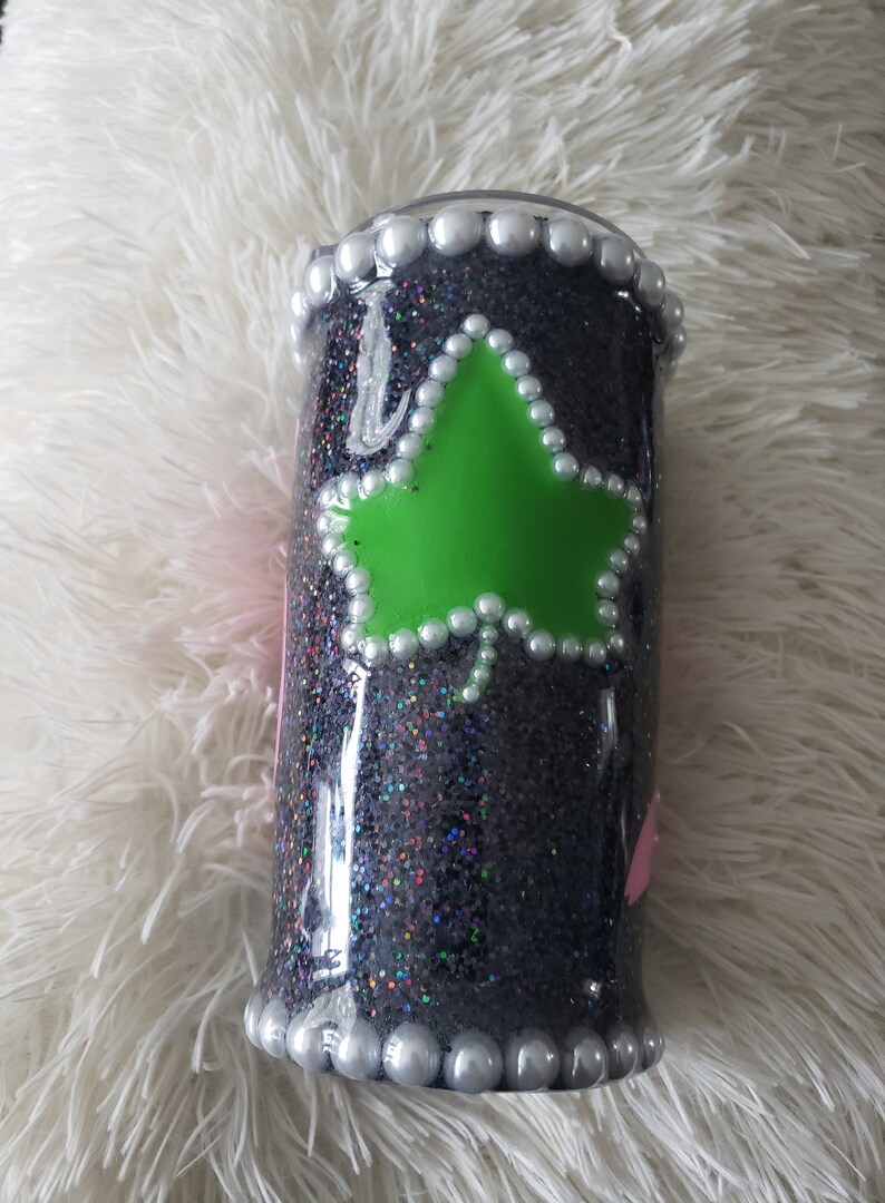 Ivy Leaf Pearl Bling Cup | Bling Cups| Tumbler | Custom Cup| Stainless ...