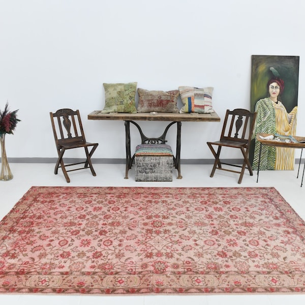 Pink Vintage Rugs - Etsy