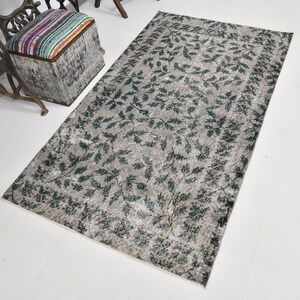 3x6 Area Rug 3x6 WOOL TURKISH VINTAGE Rug 3x6 Vintage Rug Handmade ...