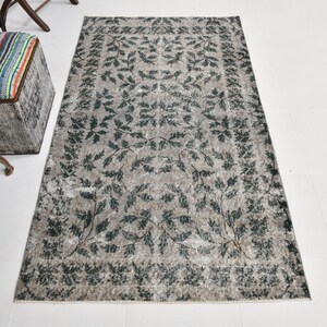 3x6 Area Rug 3x6 WOOL TURKISH VINTAGE Rug 3x6 Vintage Rug Handmade ...