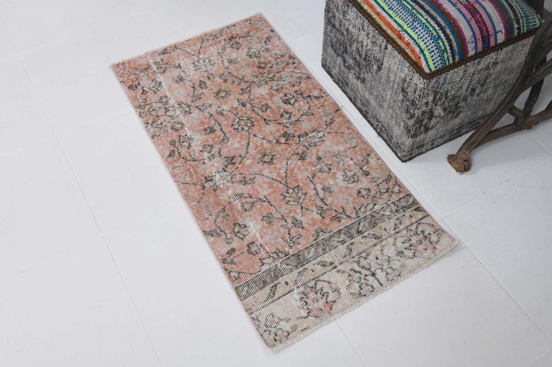 2x3 FADED DOOR MAT Rug, 2x3 Door Mat Rug, Vintage Door Mat Rug ...
