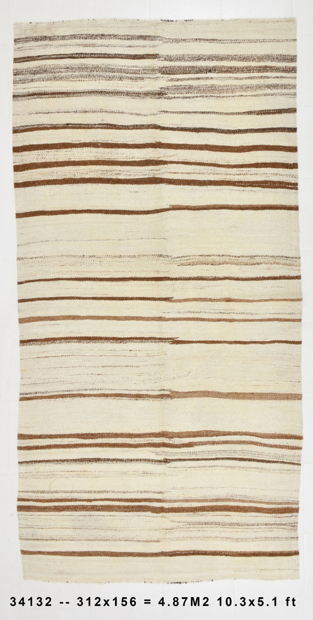 5x10 Area Rug, 5x10 MODERN VINTAGE KILIM Rug, 5x10 Turkish Kilim Rug ...