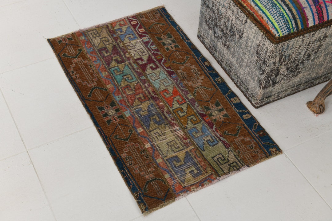 2x3 Rugs, Small Turkish, 2x3 VINTAGE TURKISH AREA Rug, 2x3, Shades of ...