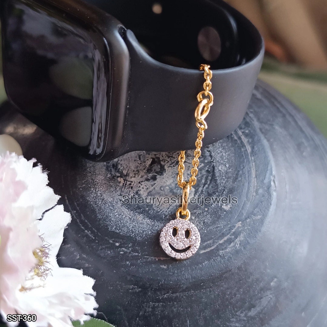 Watch Charm, 925 Sterling Silver Charm, Watch Strap Hanging Charm ...