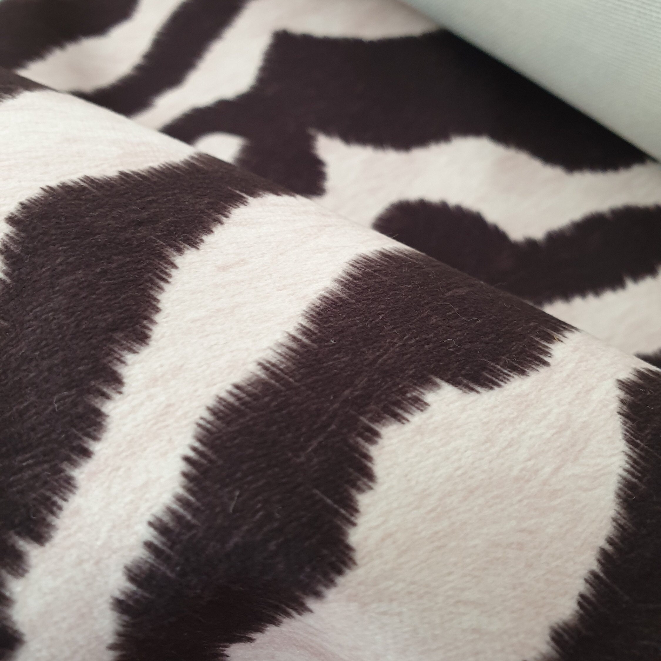 Zebra Velvet Cushion Cover Zebra Print Pile Pillow Velvet - Etsy