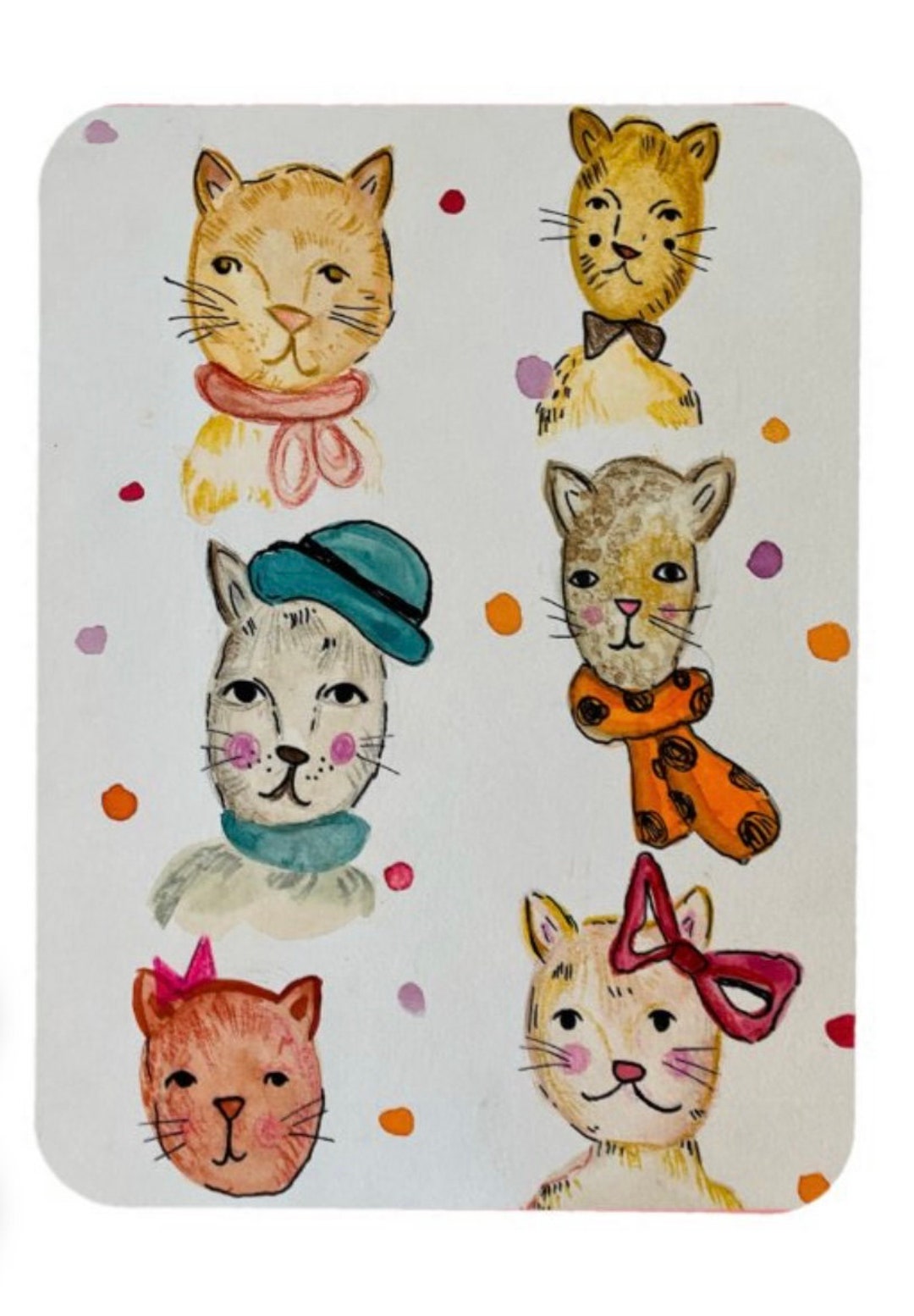 Magnet —distinguished Cats - Etsy