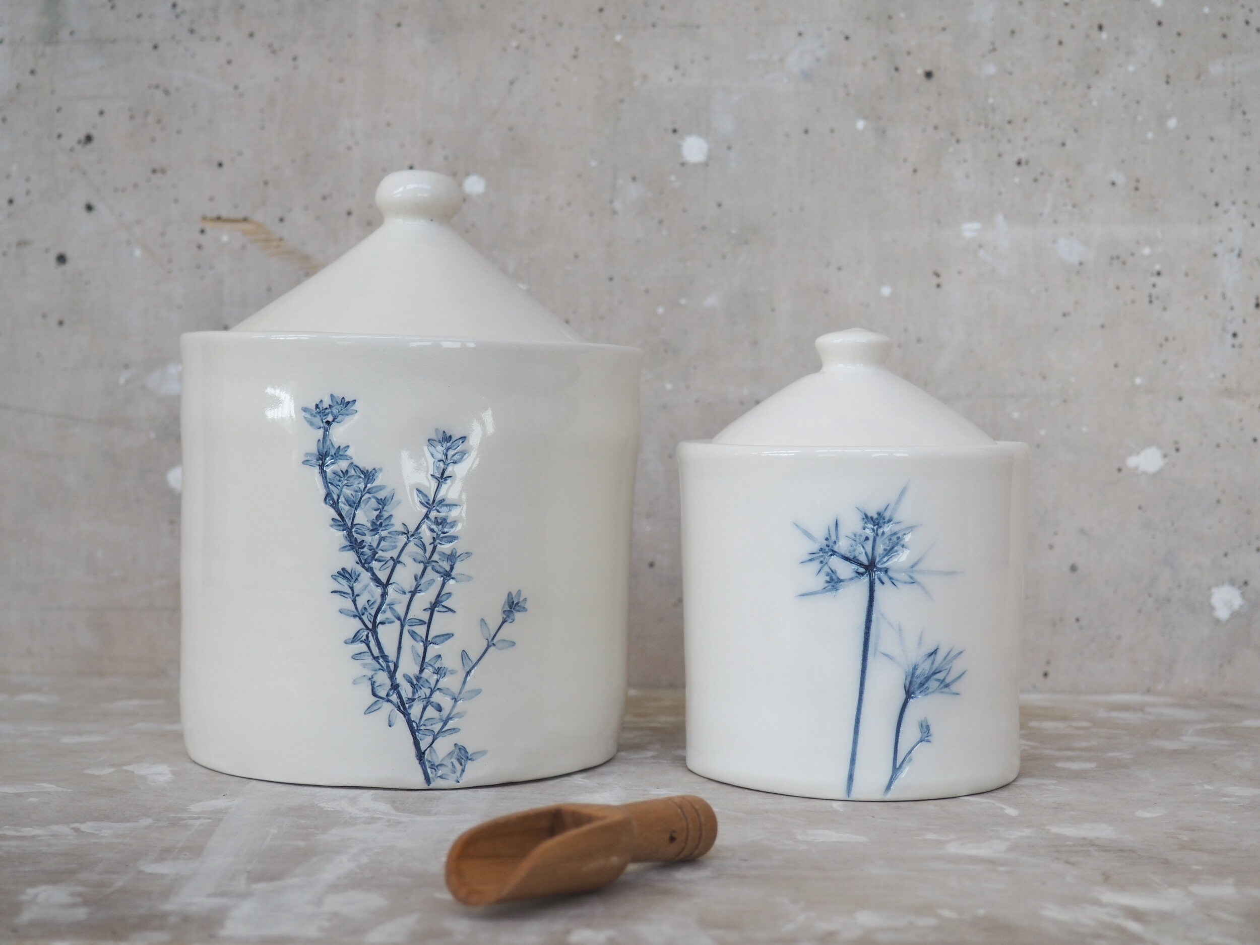 SMALL Ceramic Jar With Lid, Coffee Container, Sugar Bowl, Ceramic Jar ...