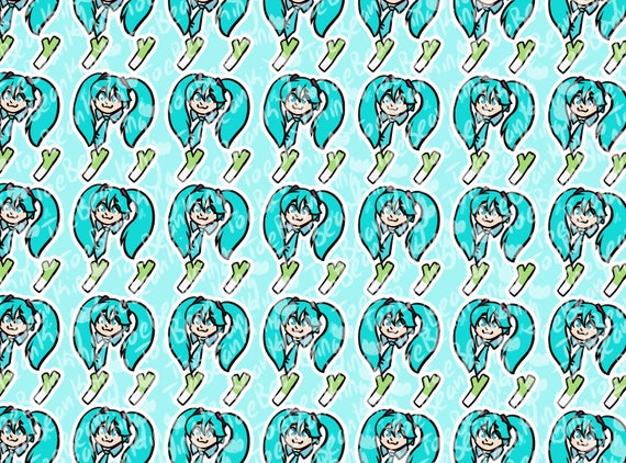 Hatsune Miku Leek Wallpaper