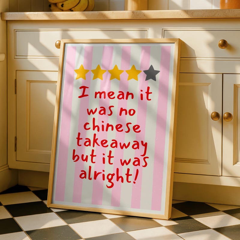 Funny Decorative Posters - Etsy UK