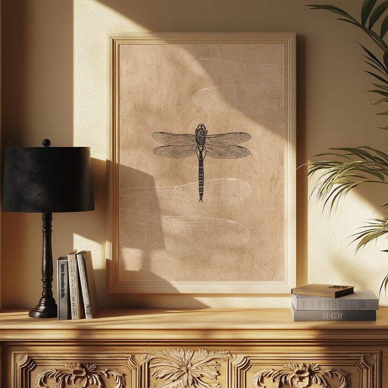 Dragonfly Wall Art - Etsy
