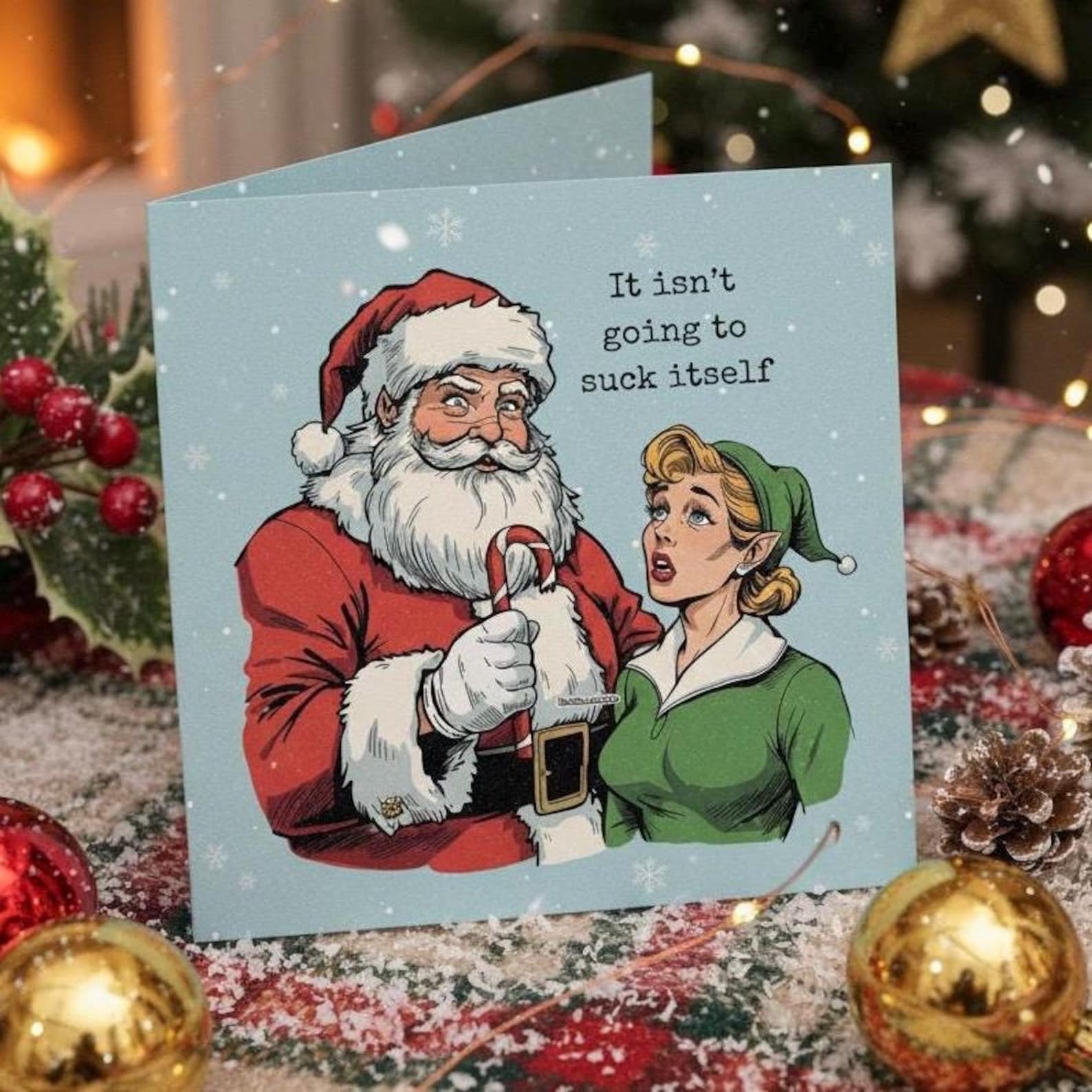 Funny Christmas Cards - Christmas Card - Rude Xmas Cards - Offensive ...