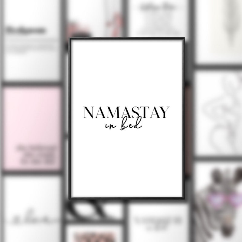Namastay in Bed - Etsy