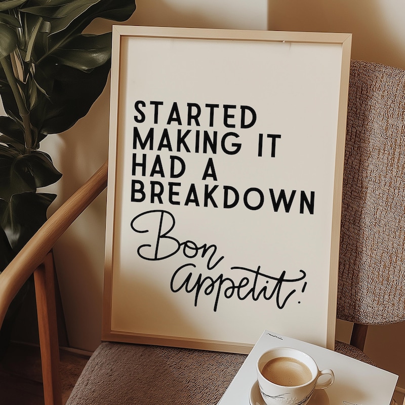 Bake off Poster - Etsy UK