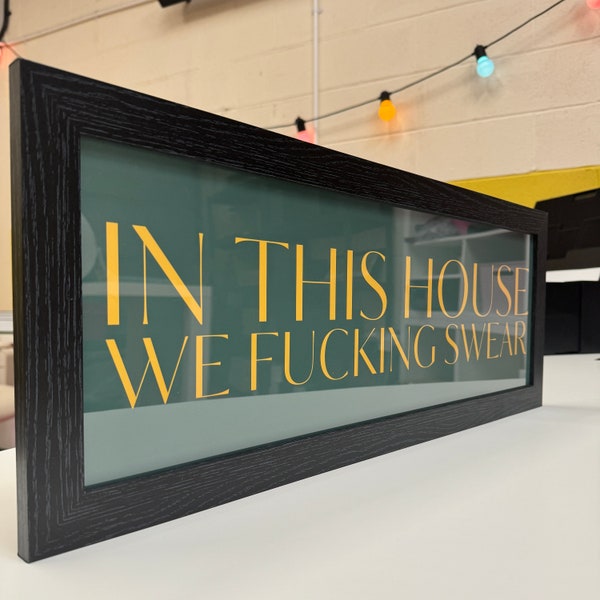 Framed Oblong Wall Art - Etsy