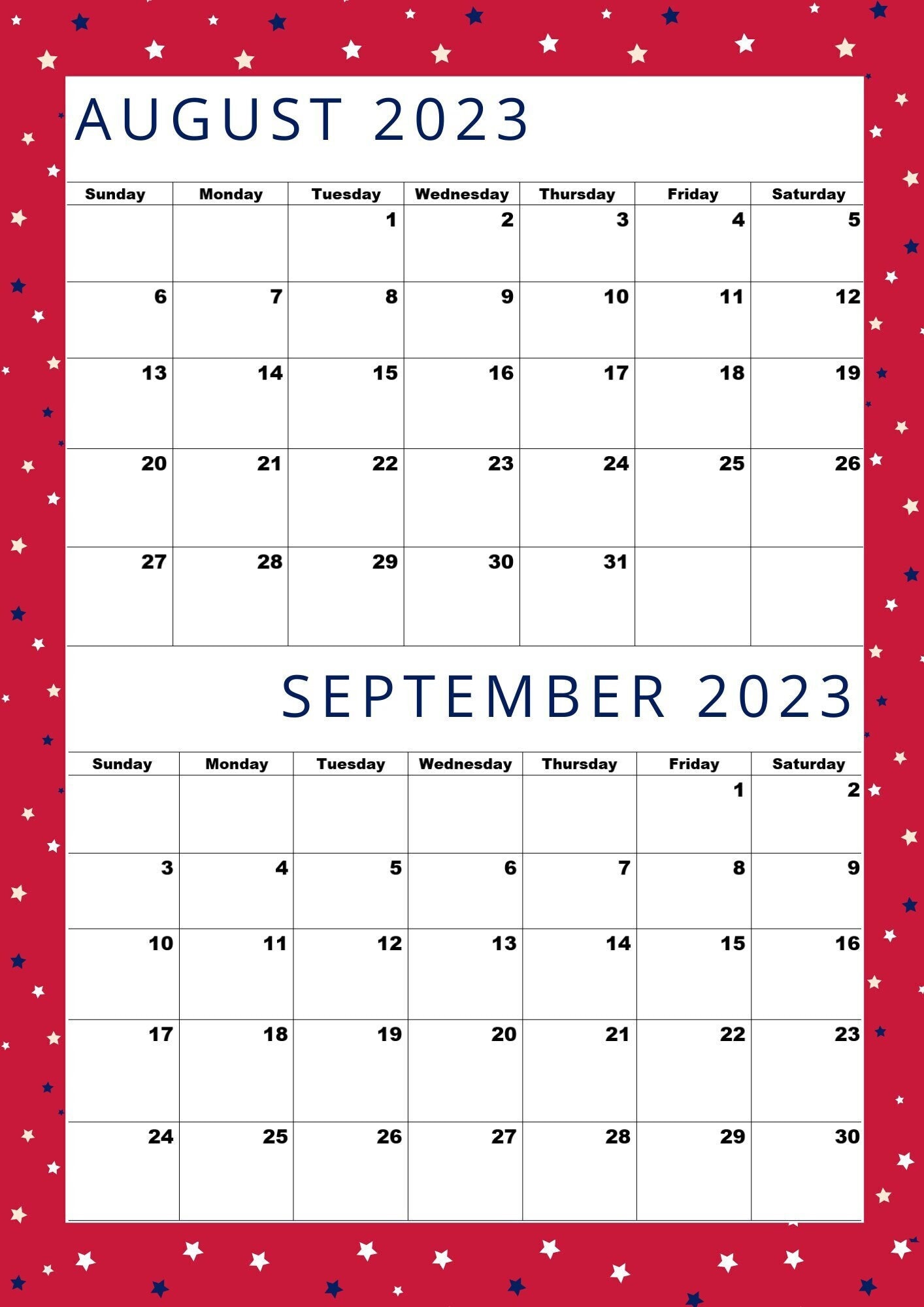 August 2023 Calendarseptember 2023 Calendar2023 Calendara4 - Etsy Ireland August 2023 Calendarseptember 2023 Calendar2023 Calendara4 - Etsy Ireland