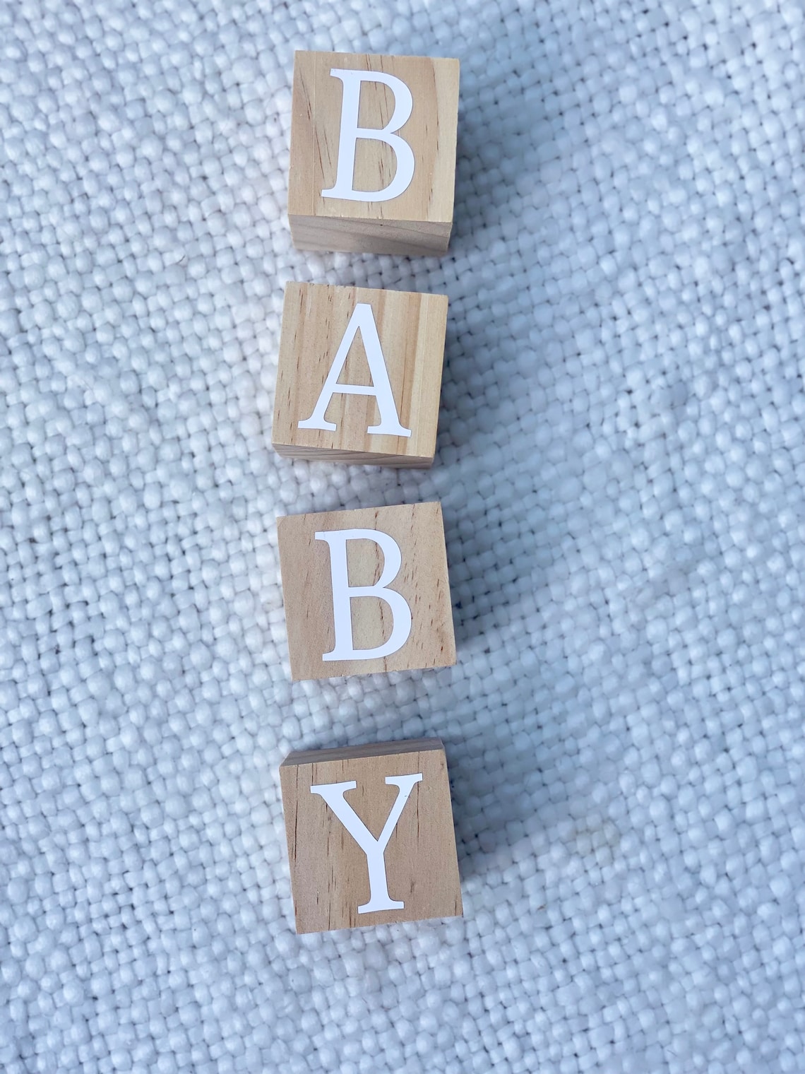 Baby Wooden Blocks Personalised Wooden Blocks Baby - Etsy UK