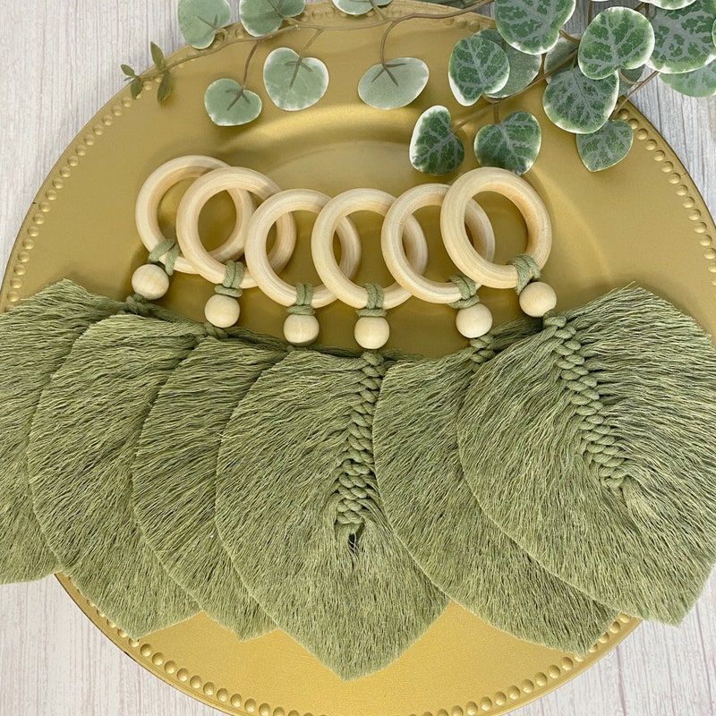 Feather Napkin Ring - Etsy