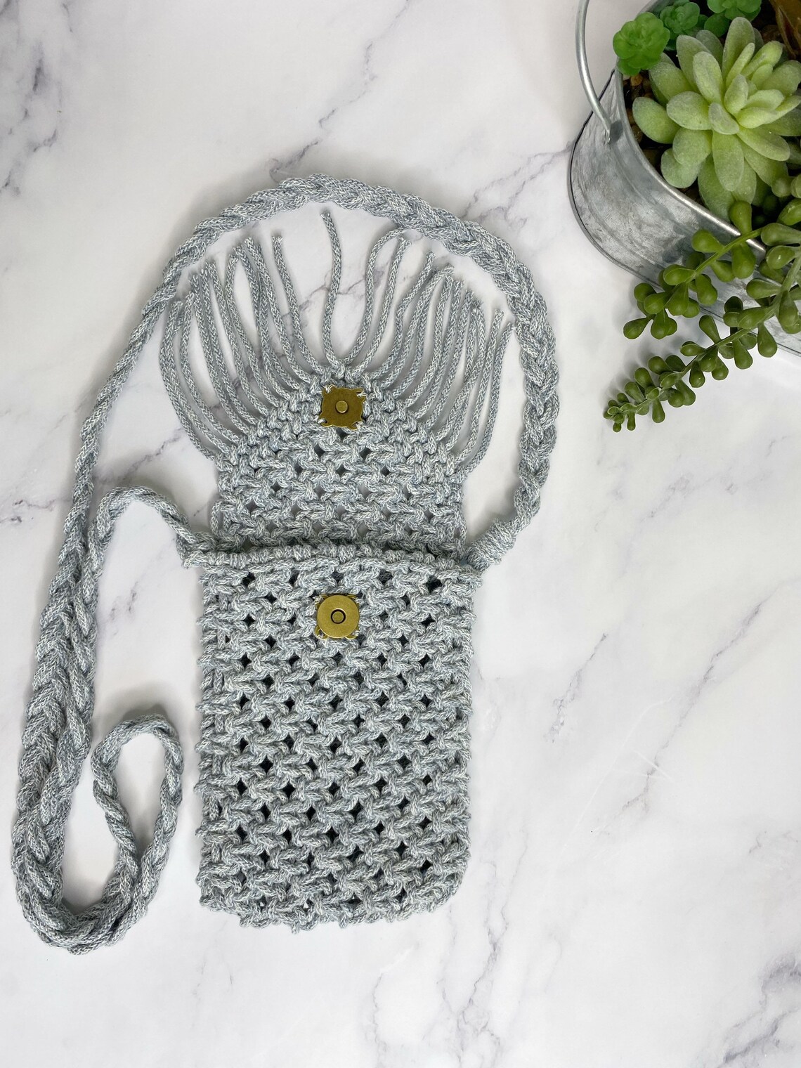 Macrame Cell Bag Macrame Phone Bag Boho Cell Phone Bag - Etsy