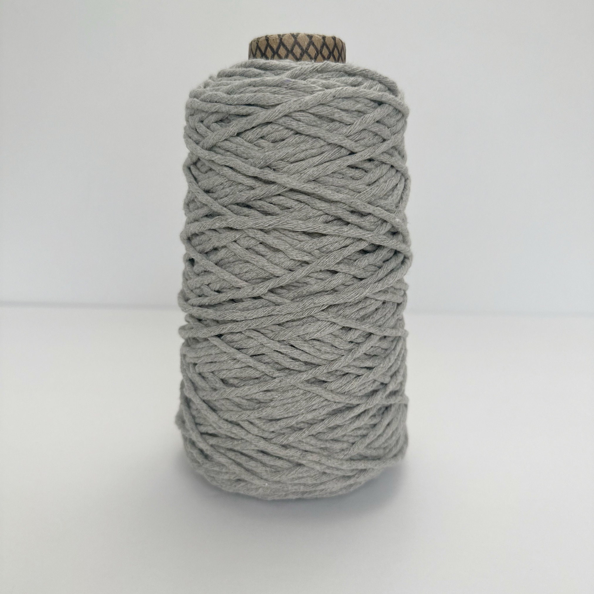 3mm Macrame Single Strand / Macrame Rope 3mm / Recycled Cotton Rope ...