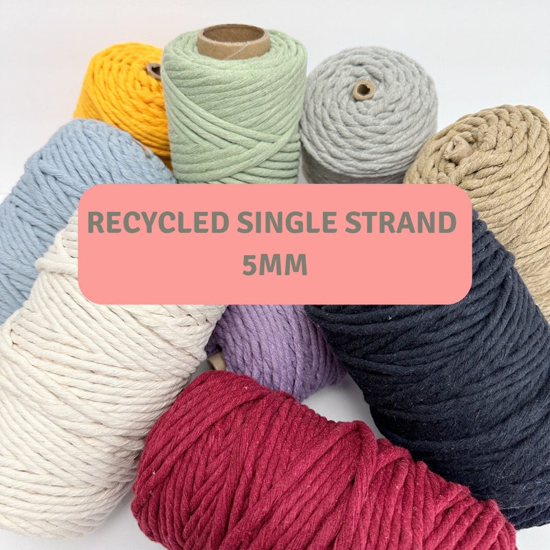 Macrame Rope 5mm - Etsy