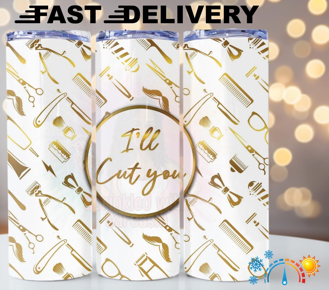 Personalized Barber Gift, Gift for Hair Stylist, Barber Tumbler, Barber ...