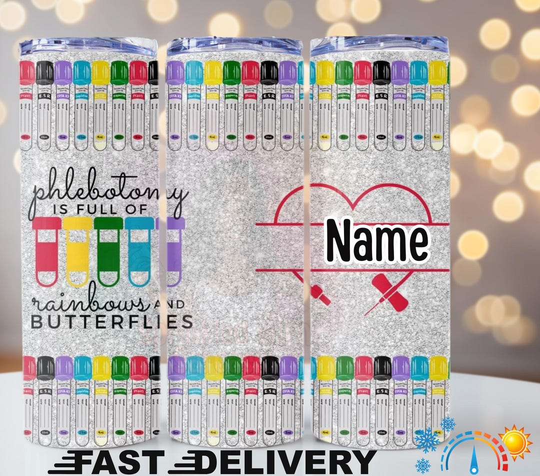 Personalized Phlebotomist Tumbler, Phlebotomy Gifts, Phlebotomist ...